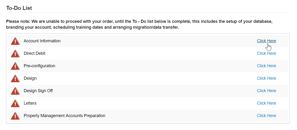 My Account overview and login – Jupix